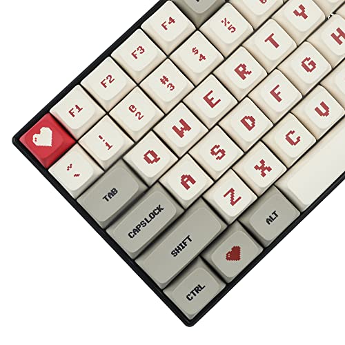 YMDK 146 Key Gameboy Dye Sub ZDA PBT Keycap Similar to XDA for MX Keyboard 104 87 61 Melody 96 KBD75 ID80 GK64 68(Only Keycap) (Gameboy)