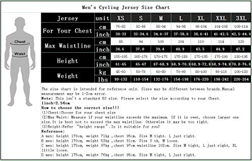 Cycling Jerseys Men Breathable Short Sleeve Biking Shirts for Man Mountain Bike Clothes Tops