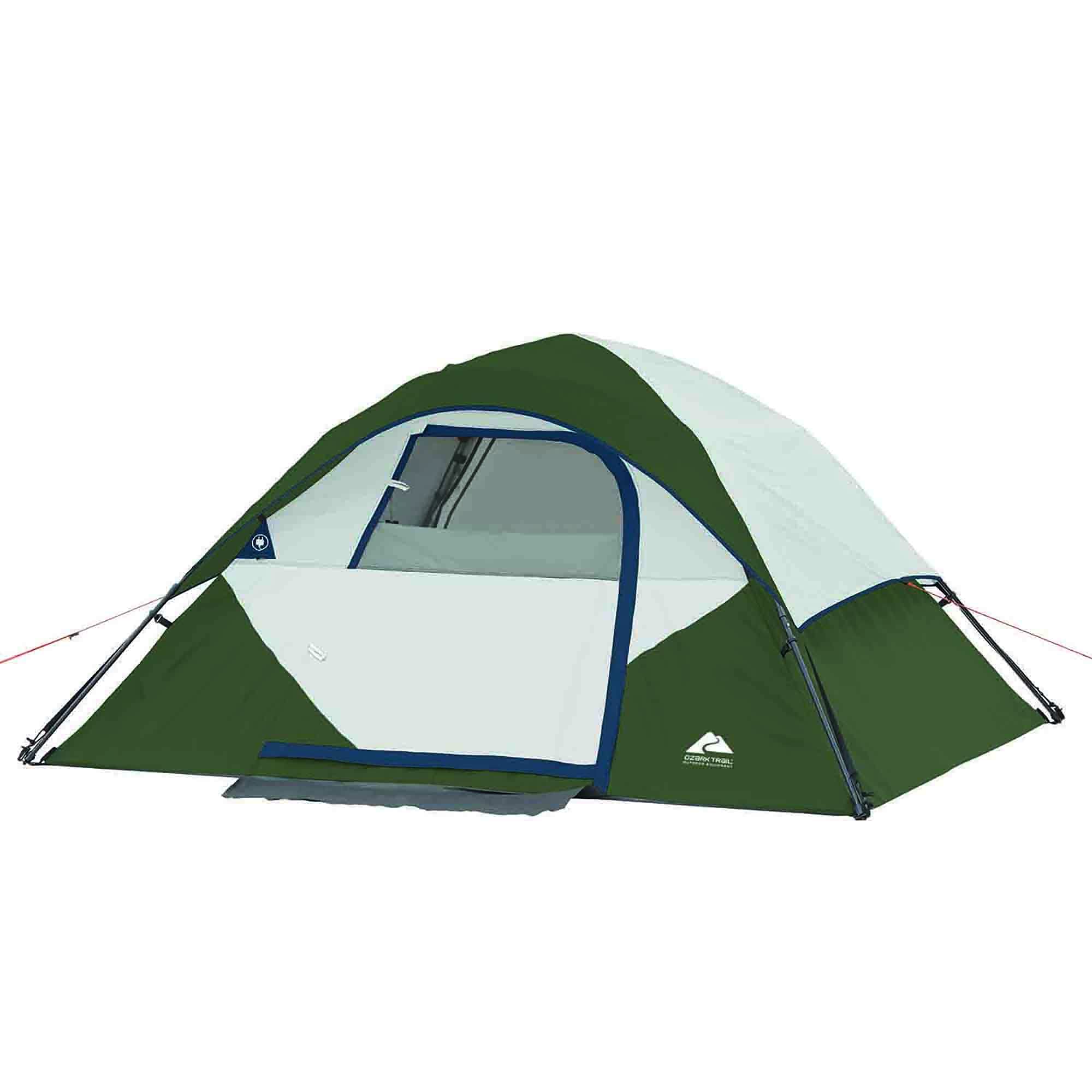 Dome Tent Ozark Trail 6-Piece, 4 Person Camping Combo Tent
