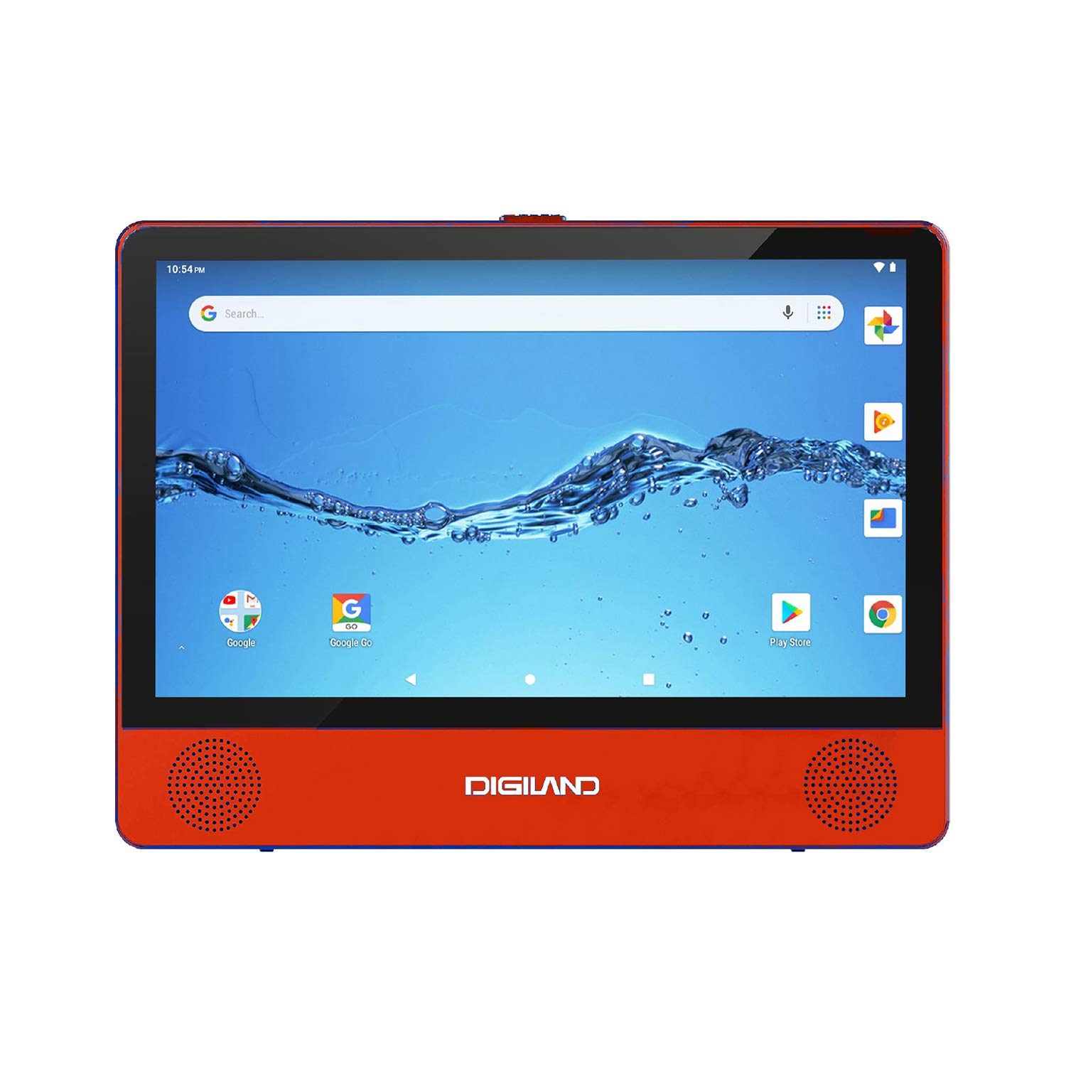 Digiland DL9003 2-in-1 Android 9.0 Tablet DVD Player Quad Core 1.3GHz 1GB 16GB - Red