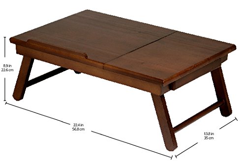 Winsome Alden Bed Tray, Walnut
