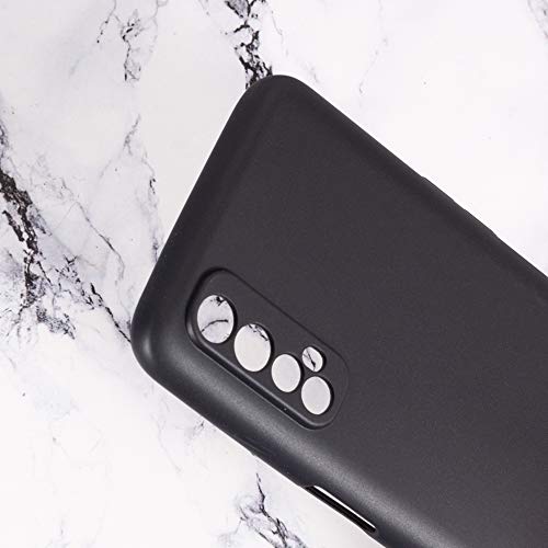 Shantime Oppo Realme 7 Case, Scratch Resistant Soft TPU Back Cover Shockproof Silicone Gel Rubber Bumper Anti-Fingerprints Full-Body Protective Case Cover for Oppo Realme 7 RMX2155 (White)