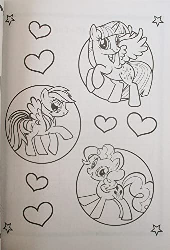 My Twilight Sparkle, Pinkie Pie Coloring and Activity Book - Little Pony Color Fun - 80 Pages