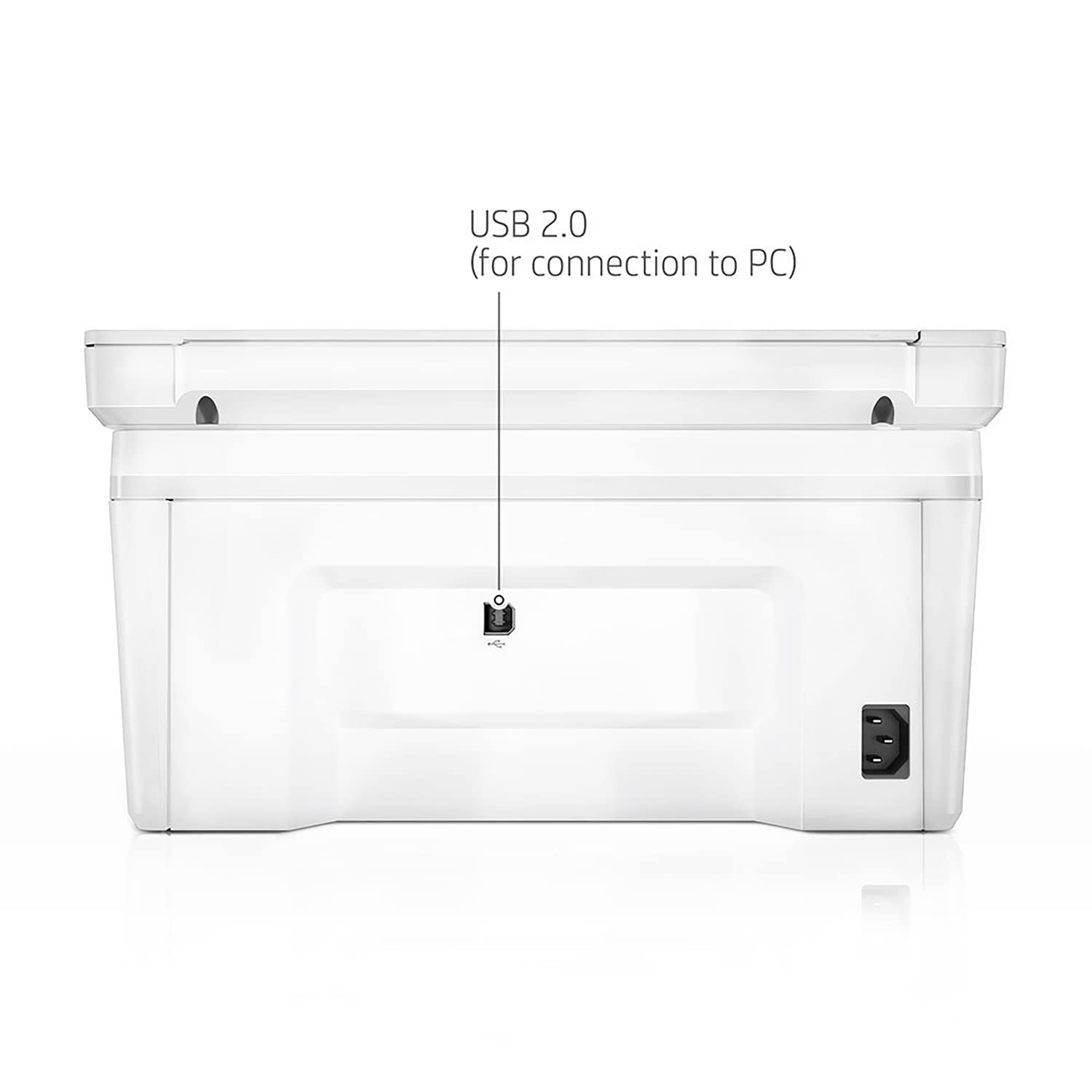 HP Laserjet Pro MFP M29W A All-in-One Wireless Monochrome Laser Printer for Home Office, White - Print Scan Copy - 19 ppm, 600 x 600 dpi, 8.5 x 11.69, Hi-Speed USB, Cbmou External Webcam