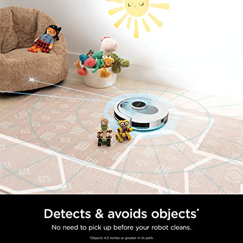 Shark AI Ultra Voice Control Robot Vacuum with Matrix Clean Navigation, Home Mapping, 60-Day Capacity, Self-Empty Base for Homes with Pets (Silver/Black)
