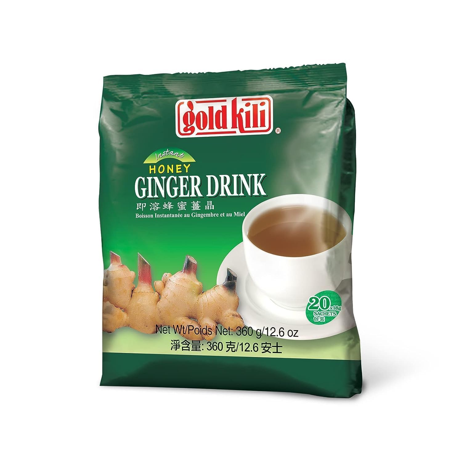 Ginger Drink -Gold Kili 120 Sachets Packed in 6 Bags