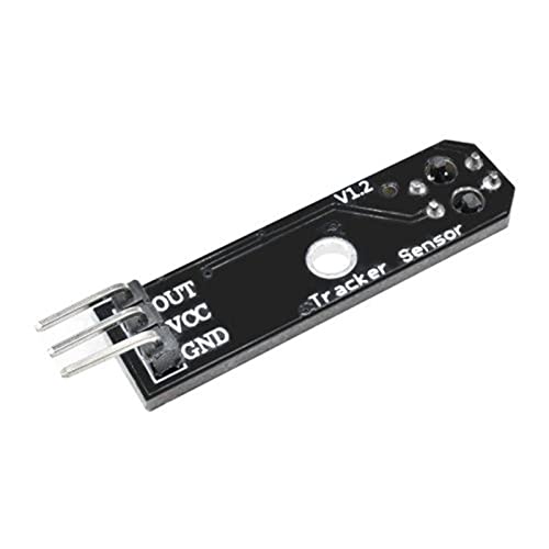EXONGY 10Pcs TCRT5000 5V 3PIN Tracking Module IR Infrared Line Reflection Track Follower Sensor TCRT5000 Obstacle Avoidanc for Arduino