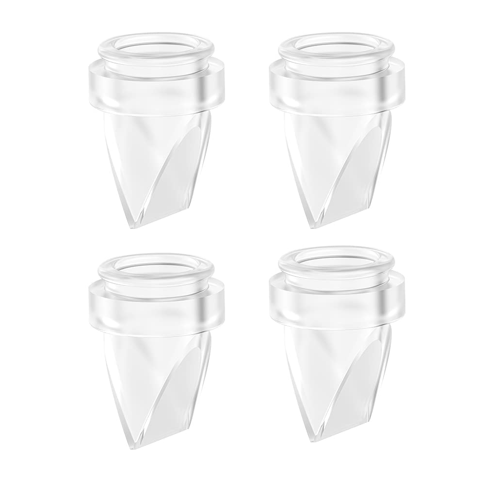 Duckbill Valves 4Pcs for Bellababy Wearable Breast Pumps Only(BLA8038,BLA8039,BLA8040,BLA8040-2,BLA8042,BLA8042-2)