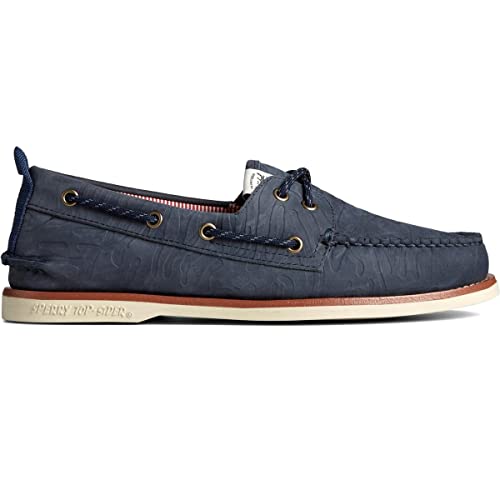 Sperry X Herschel Authentic Original 2-Eye Navy 10 M (D)