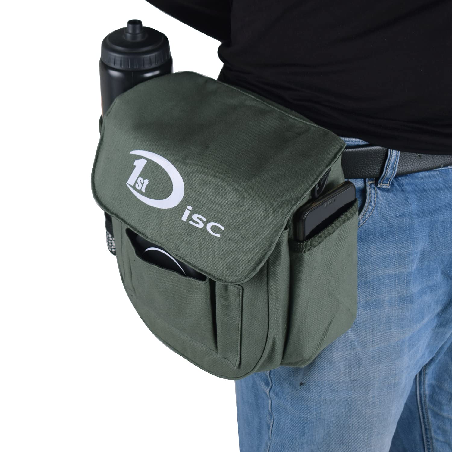 DISC Golf Set Includes 1pc Heavy Duty Nylon Carry Bag, 2pcs Drivers, 2pcs Mid-Ranges, 2pcs Putters, 1pc Mini Disc Marker and 1pc 12βx12β Embroider Logo Black Towel.
