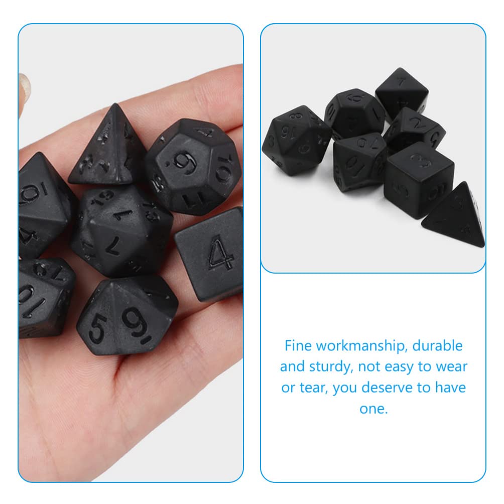 Gadpiparty Dice Tray Polyhedral Dice Set, 20-Sided 4-Sided 6-Sided 8-Sided 10-Sided 12-Sided Dice, Dice Game Dice for Tabletop Roleplaying Games Like RPG Table Games Dice Set Dice Set