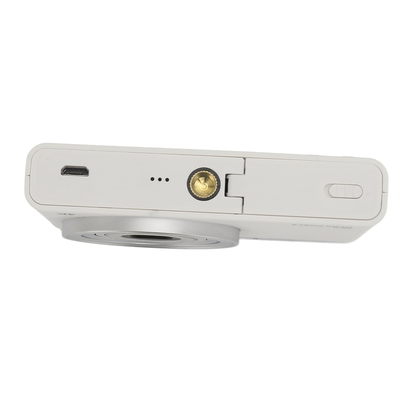 Digital Camera, 2.88 Inches IPS 4K Video Output 16X Zoom Digital Zoom Camera 50 MP for Travel (White)