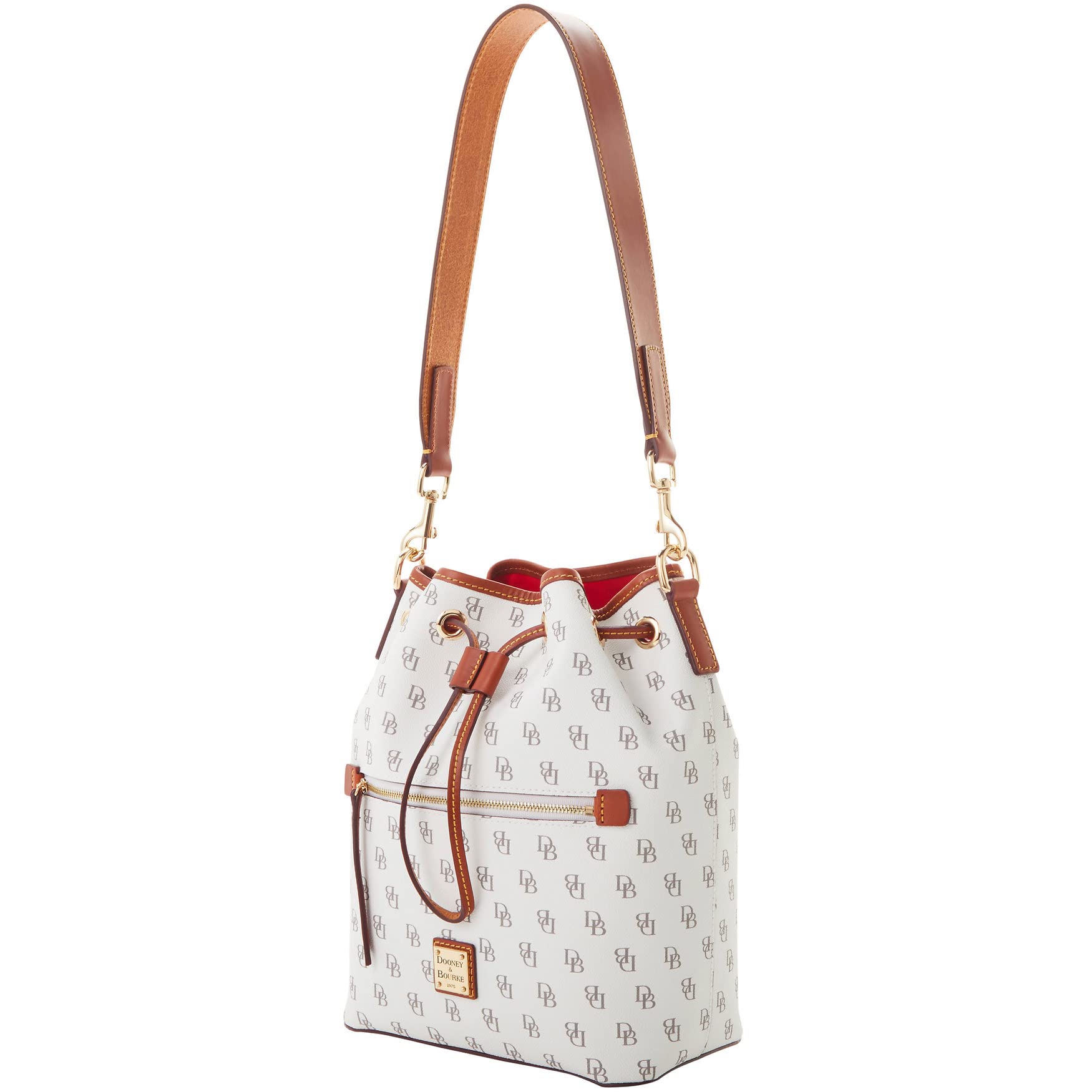 Dooney & Bourke Handbag, Gretta Drawstring - Bone