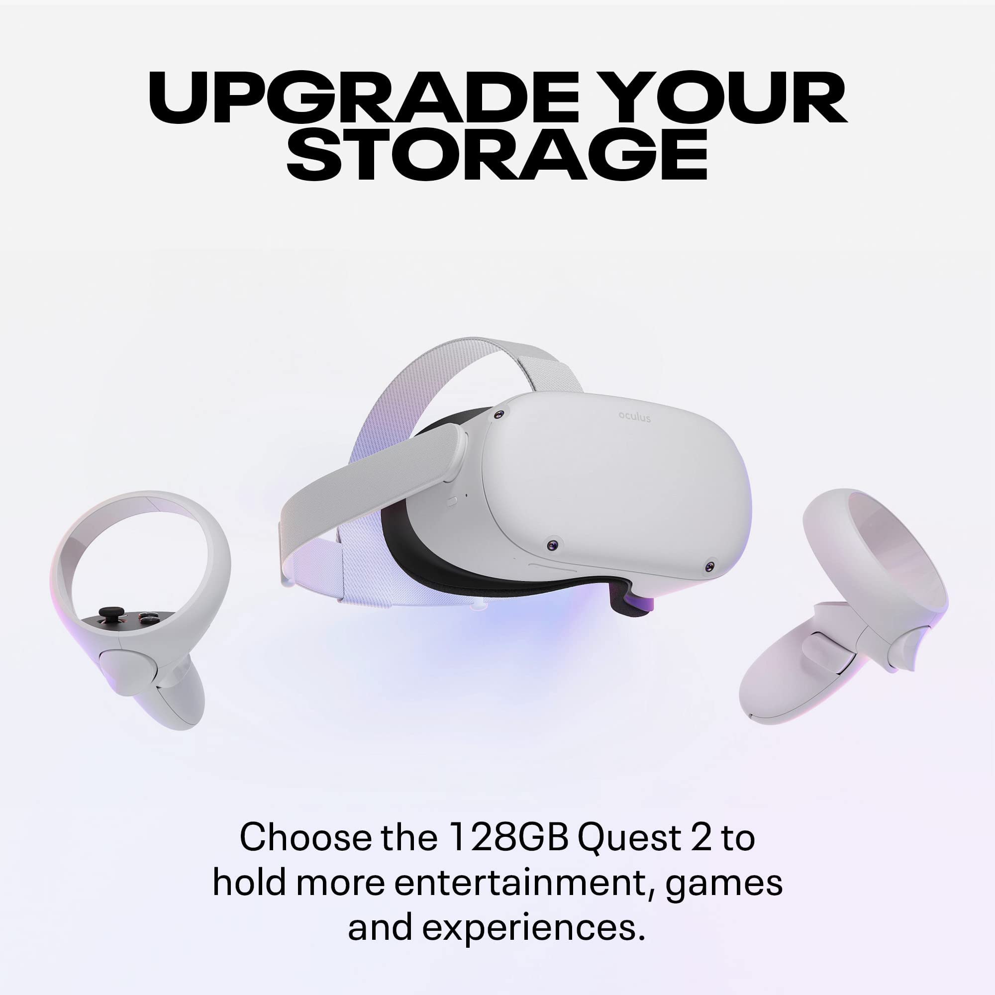 CyberpowerPC Gamer Xtreme VR Gaming PC & Win 11 Home (GXiVR8480A10) & Oculus Quest 2 — Advanced All-in-One Virtual Reality Headset — 128 GB