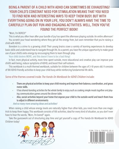 The Hands-On Workbook for ADHD Children: 100 Empowering Activities to Build Successful Skills (Successful Parenting)