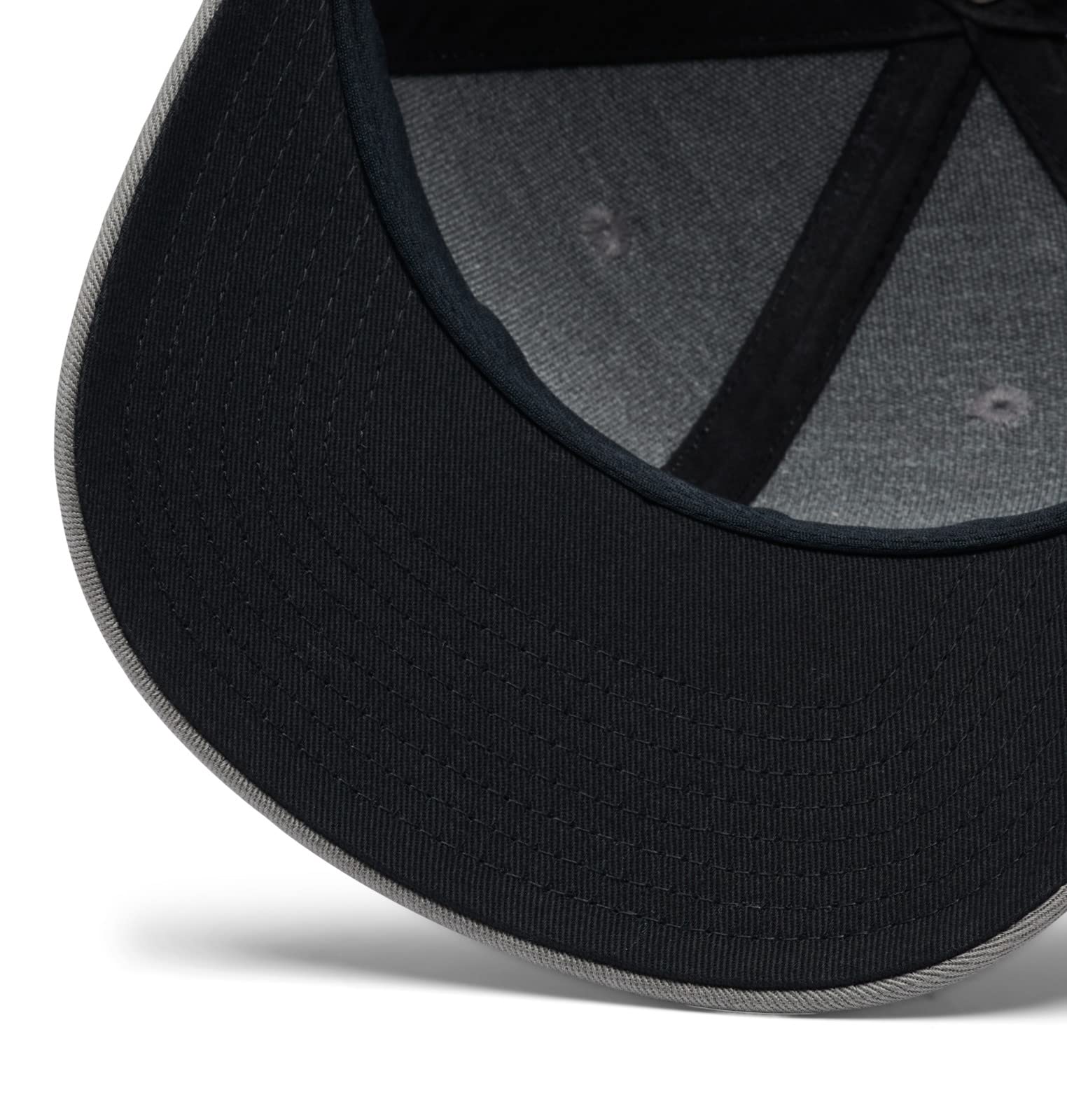 Columbia Unisex PFG Mesh Snap Back Ball Cap, Titanium/Black/Hook, One Size