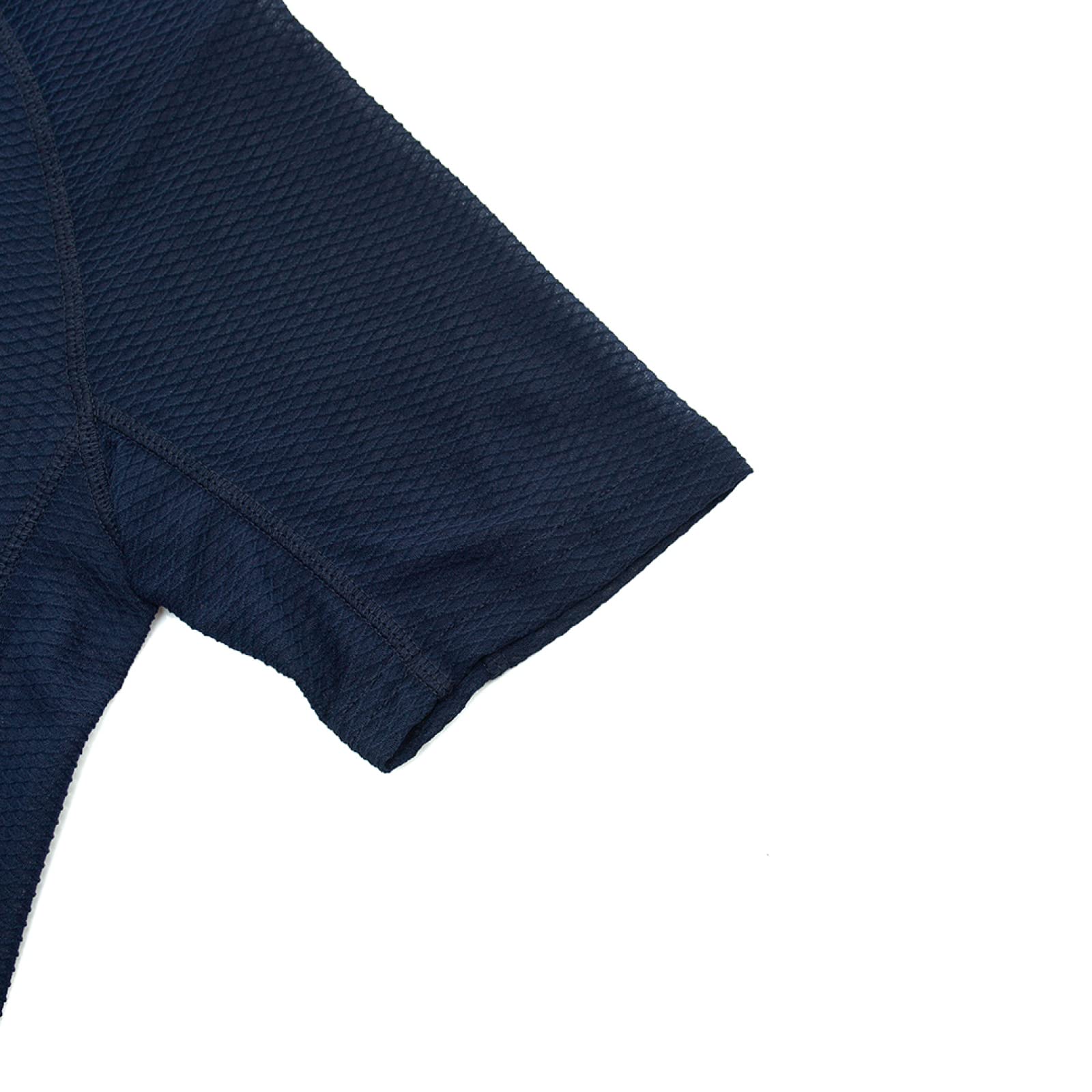 Cycling Jersey Short Sleeve Base Layers Pro Mesh Superlight Breathable Cycling Jerseys,Darkblue,M