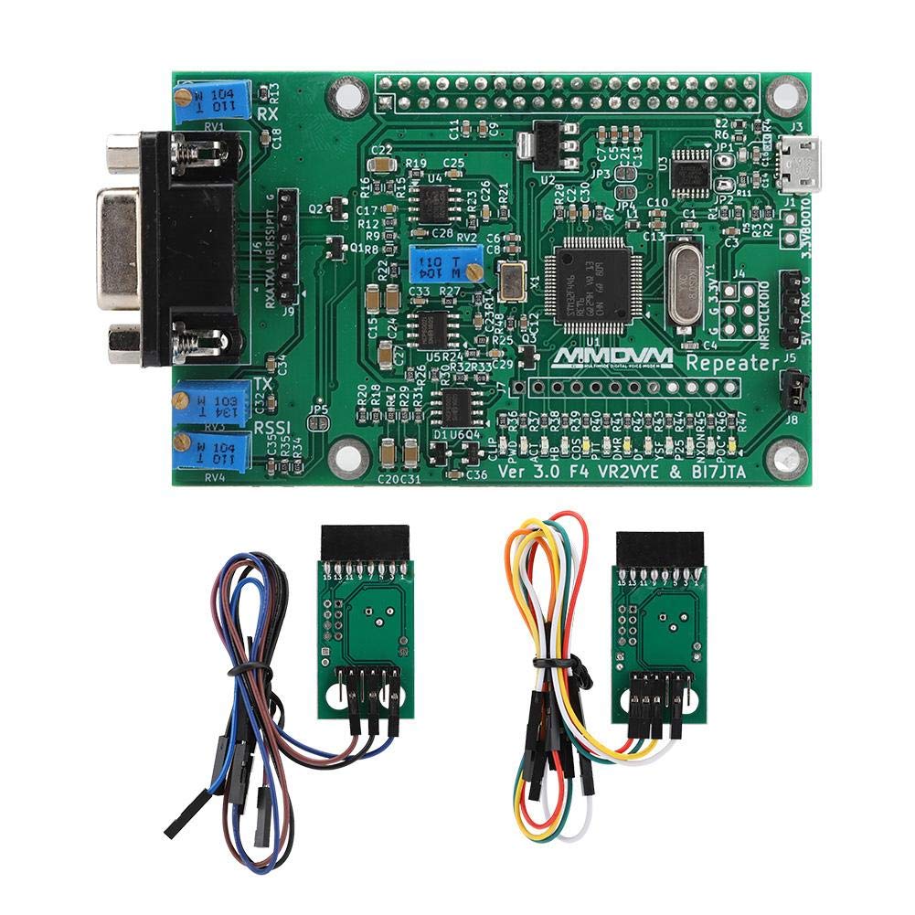 Digital Trunk Board with Expansion Board for GS68 MMDVM DMR Repeater, Support for Upgrades via for ST-Link, USB, GPIO.