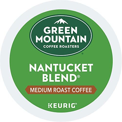 Green Mountain Coffee Nantucket Blend Keurig Single-Serve K-Cup Pods, Medium Roast Coffee, 12 Count