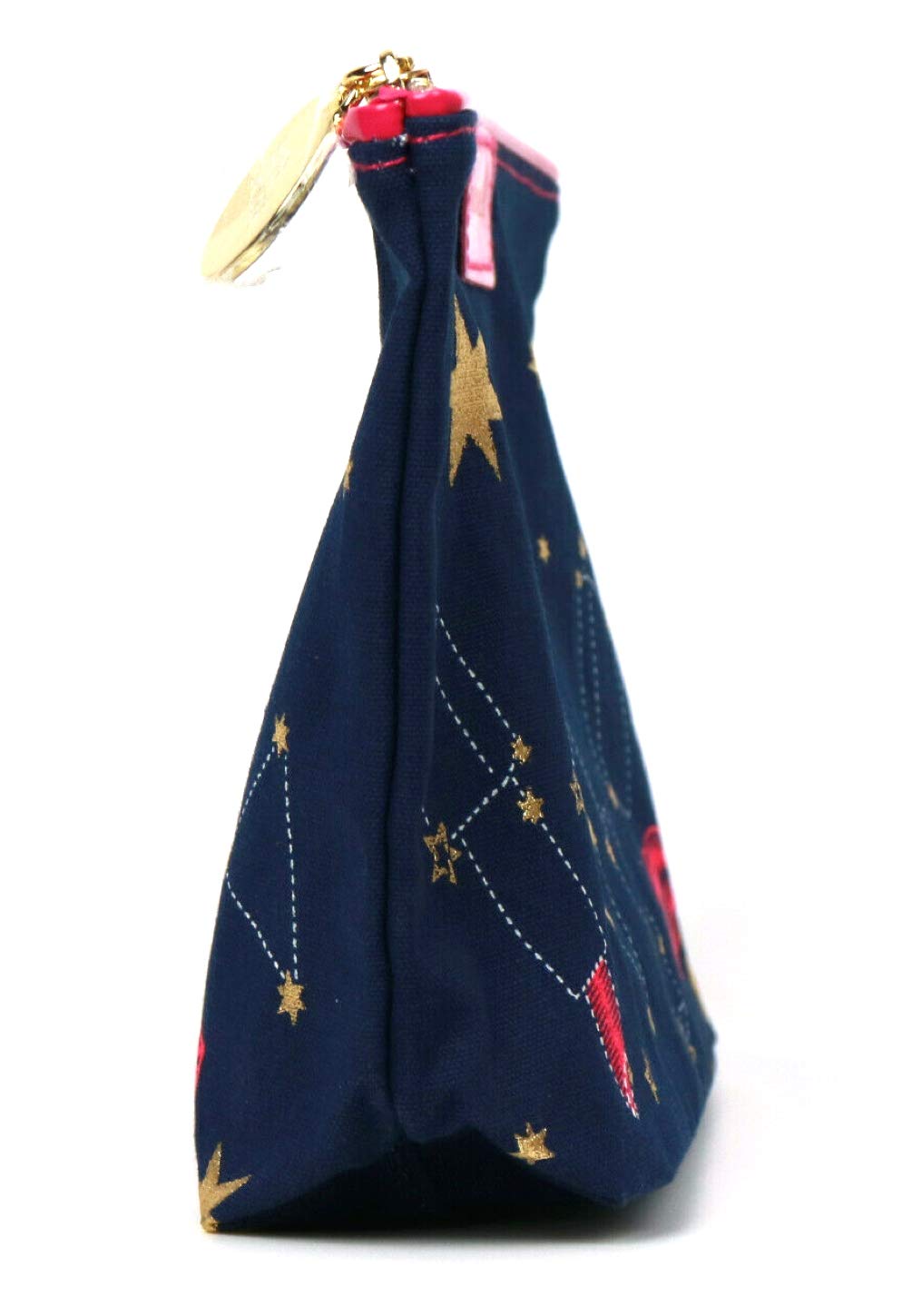 Estee Lauder Cosmetics Makeup Travel Bag •• (Zodiac/Horoscope Collection ≈ Navy Blue & Hot Pink) ••