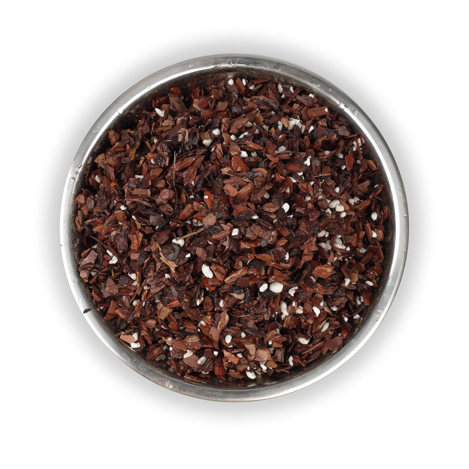 Doter Orchid Potting Mix Orchid Bark, Mix Pine Bark and Perlite, Good Drainage and Water Retention (1 Quart)