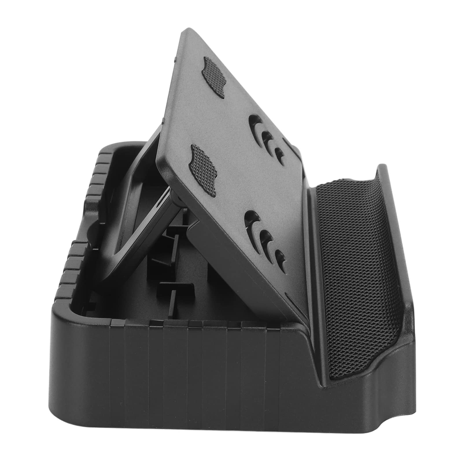 Game Card Case Stand, 12 Storage Slots Multi Angle Bracket Portable Game Grip Stand for Tablet for Gamepad