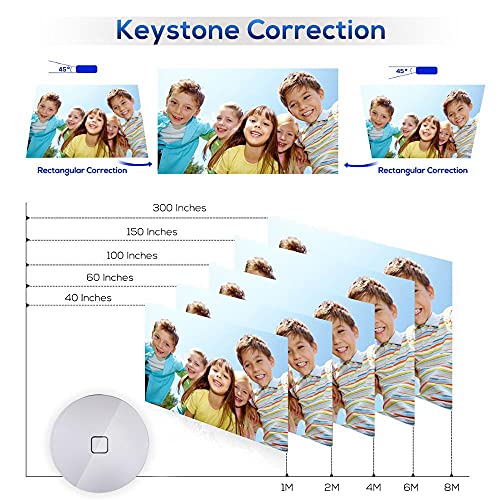 DOUBAO Portable DLP MINI Projector 12000mAh Battery 1280x720P Android -compatible Support 1080P 4K