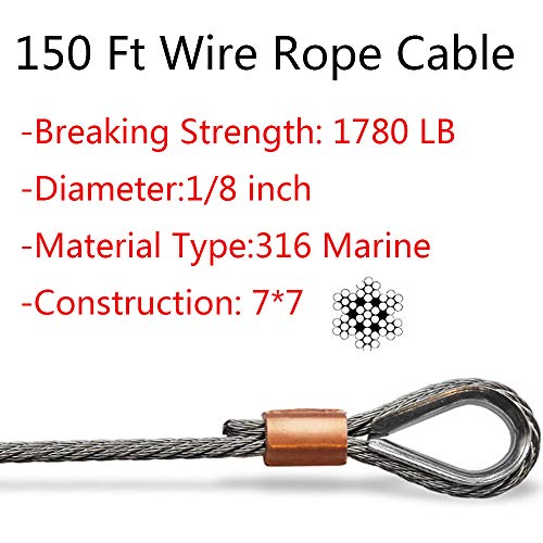 Hetai Heavy Duty Wire Cutters Steel Cable Cutter Wire Rope Cutter Aircraft Bicycle Cable Cutter,Up To 5/32"