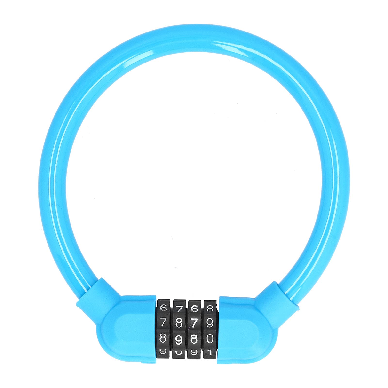 Ertuan Bicycle Cable Locks for Cycling Outdoors - Bike Lock Bike Lock Cable, Bicycle Locks Anti Theft Bike Lock High Security Bicycle Locks Bicycle Cable Locks for Outdoors (Blue)