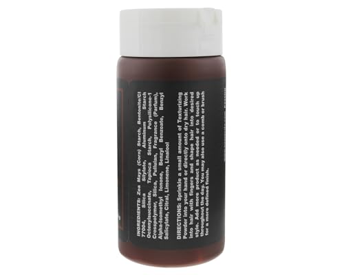 Suavecito Texturizing and Volumizing Hair Styling Powder with Shine Free Matte Finish and Strong Hold - No Mess, Oil Absorbing, Long Lasting - 1.75 oz