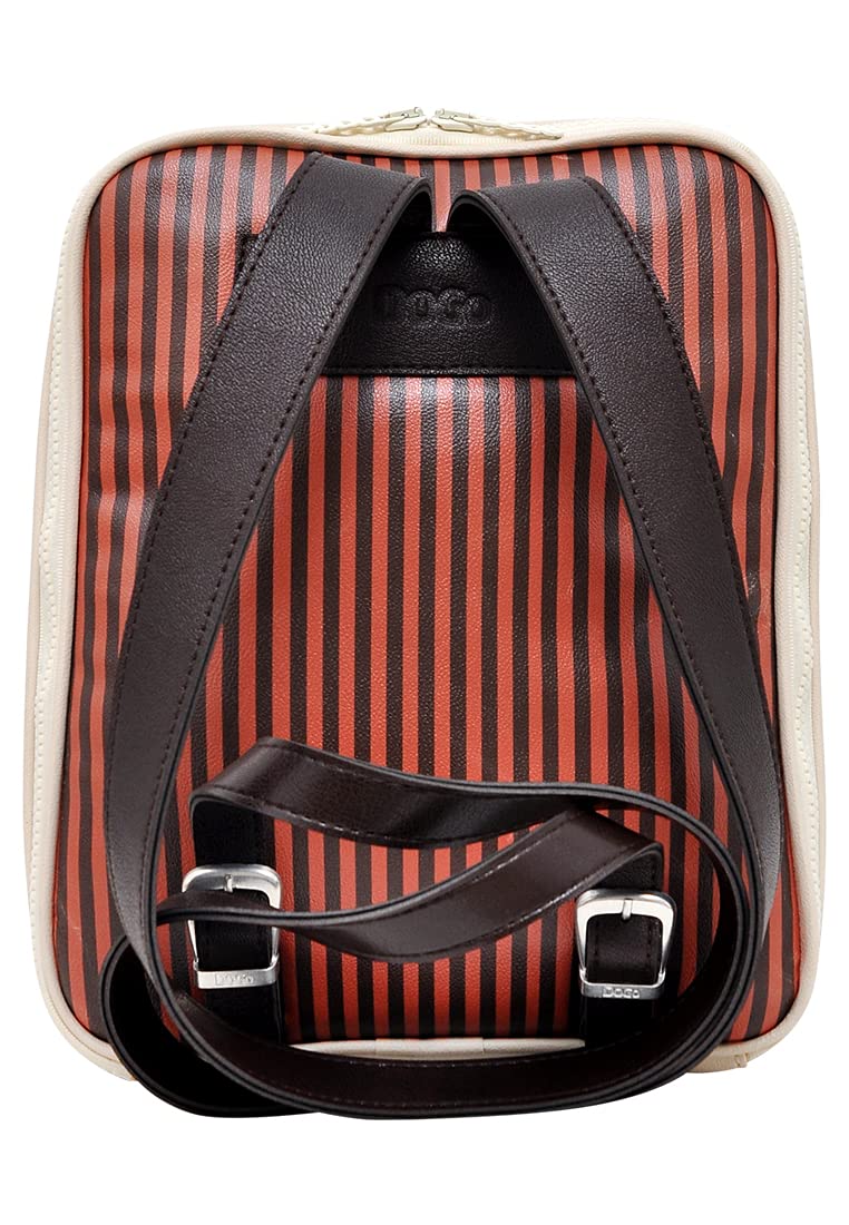 DOGO Women's Backpack - Small Daypack - Vegan Leather - Smally Bag (Belleville)