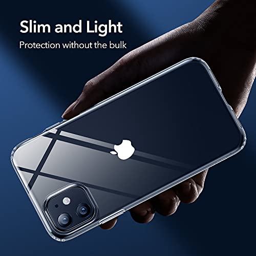 ESR Essential Zero Designed for iPhone 11 Case, Slim Clear Soft TPU, Flexible Silicone Cover for iPhone 11 6.1-Inch (2019), Clear