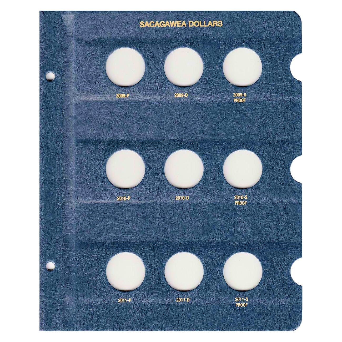 Whitman US Sacagawea Dollar Coin Album 2000 - 2009 #2234