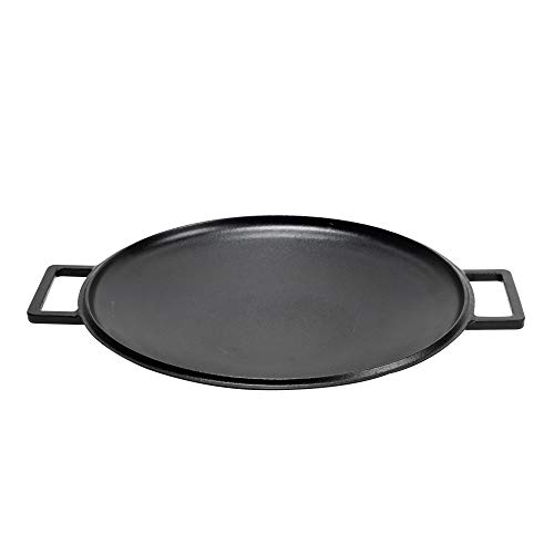 MOOSSE Premium Korean BBQ Grill Pan, Chosun Griddle, Enameled Cast Iron Grill for Induction Cooktop, Stove, Oven, No Seasoning Required, 13β