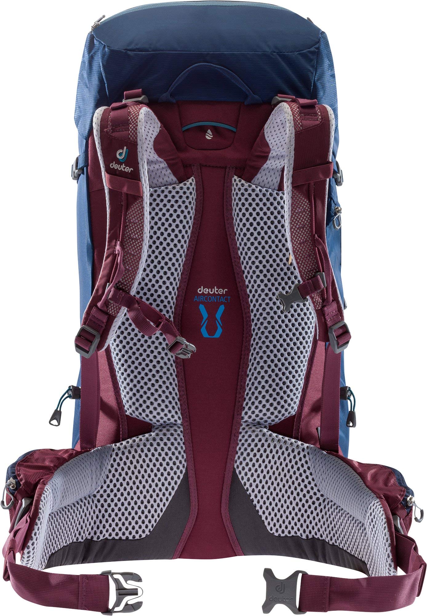 Deuter Unisex Adult Casual Daypack, Midnight-Maron, US 7 7/8 (hat 7 7/8)