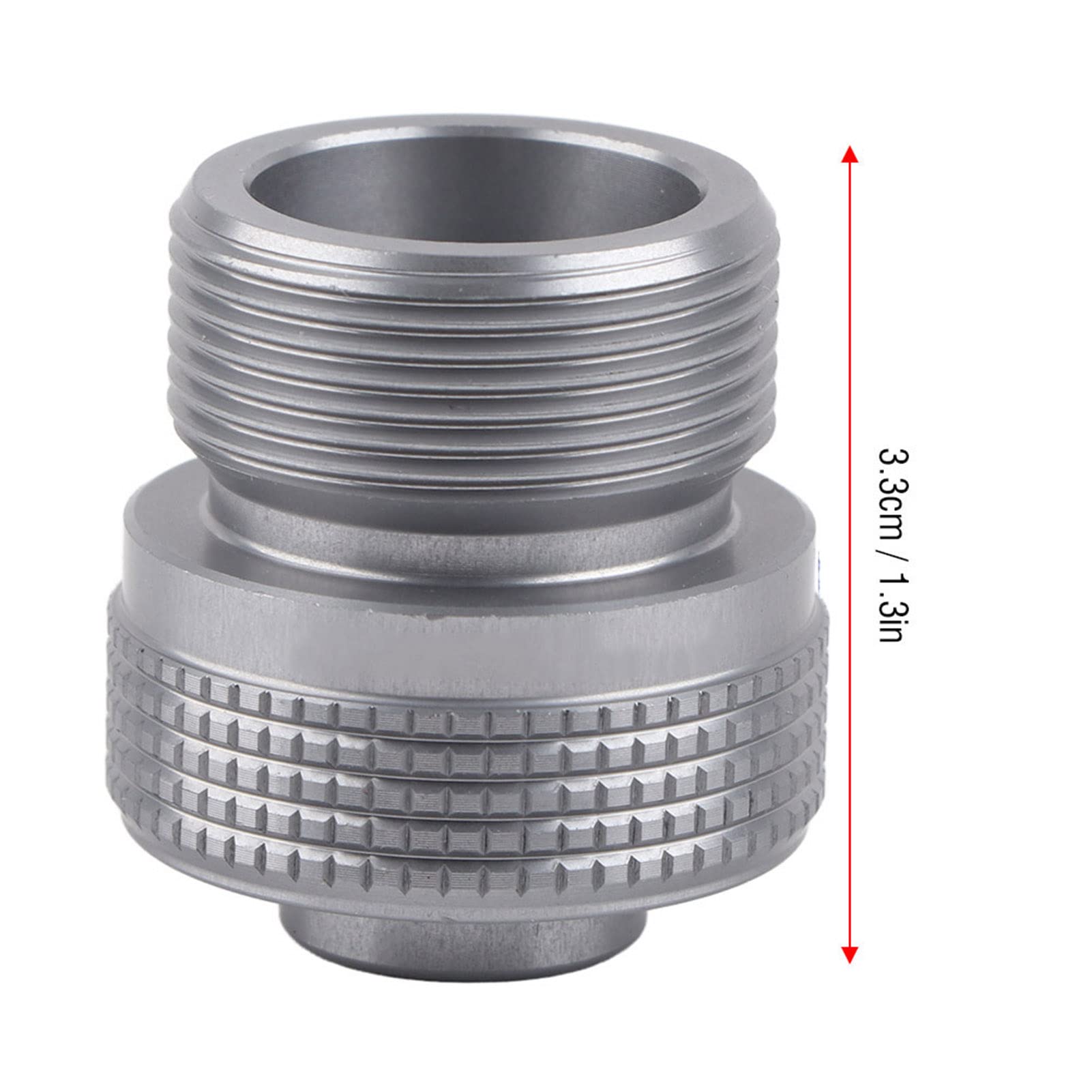 Dioche Gas Adapter, Camping Gas Canister Adapter Convertor Valve Flat Canister to 1L MAPP Gas Adapter