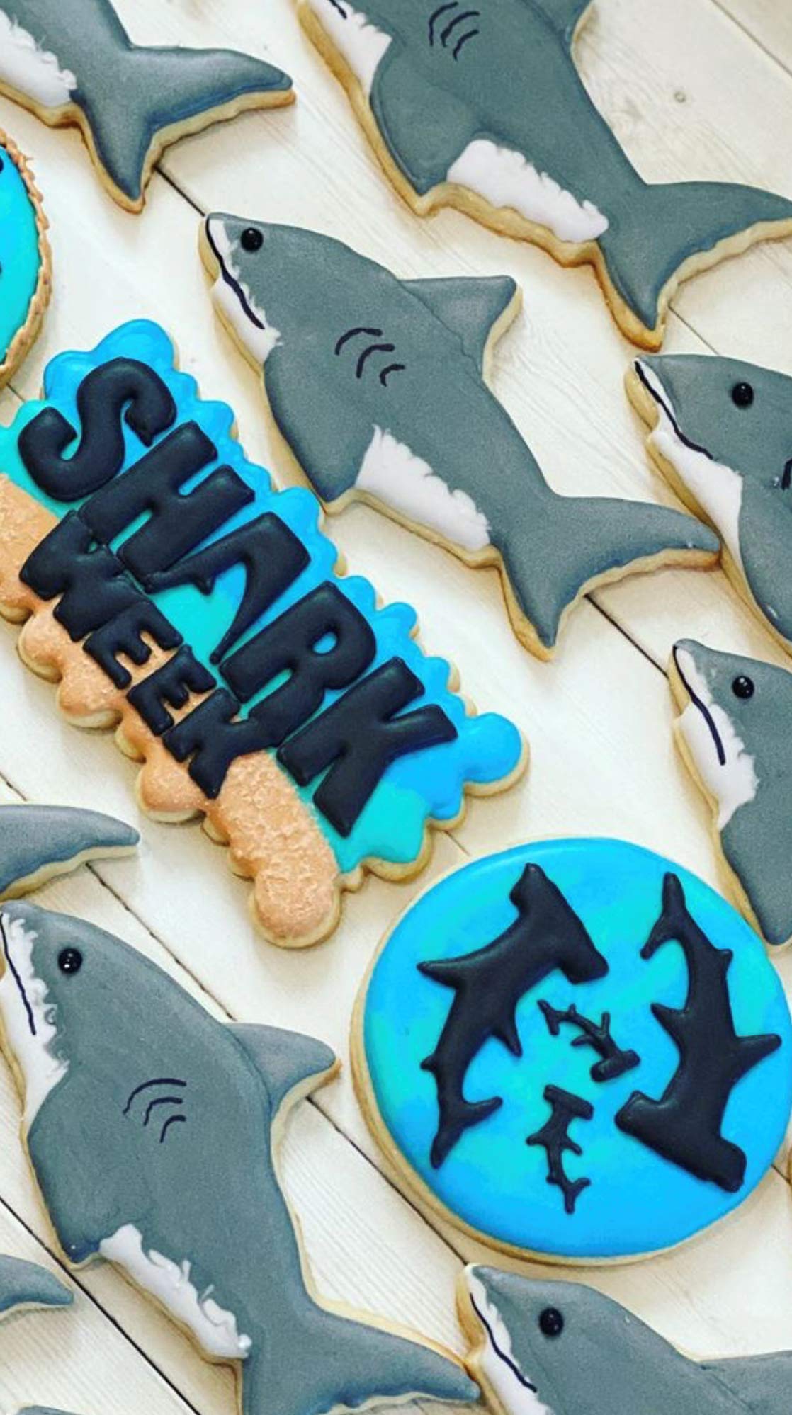 Great White Shark Cookie Cutter, 4" Made in USA by Ann Clark
