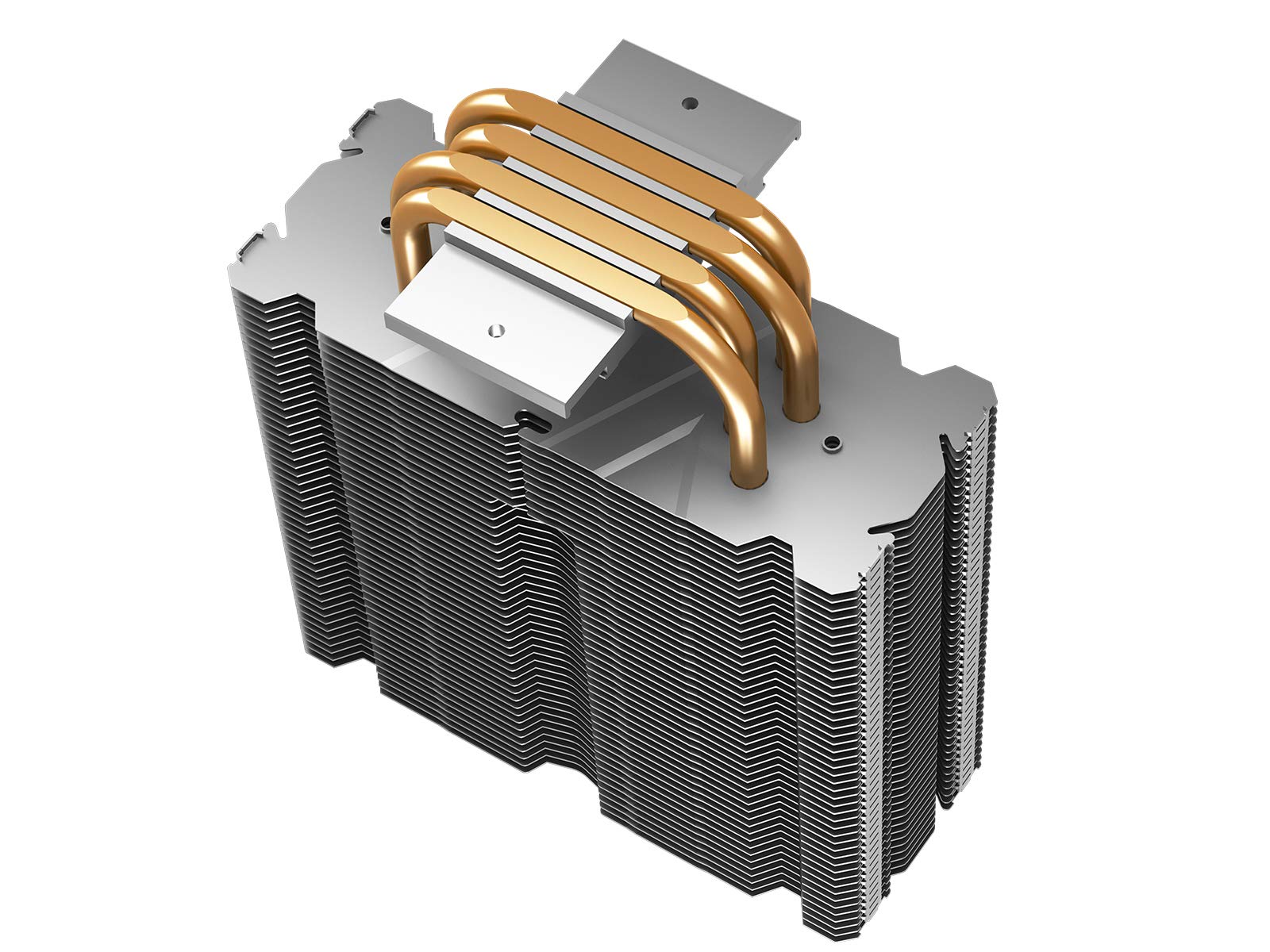 DEEP Cool GAMMAXX400V2 Red CPU Air Cooler with 4 Heatpipes, 120mm PWM Fan and Red LED for Intel/AMD CPUs (AM4 Compatible) (DP-MCH4-GMX400V2-RD)