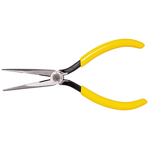 Klein Tools D203-7 Needle Nose Pliers, Long Nose Side Cutters, Heavy Duty Alligator Pliers, 7-Inch