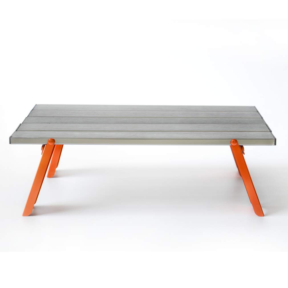 F&W SYN Ultralight Solid Portable Aluminum Camping Table Mini Sized Compact Adjustable Outdoor Folding Beach Table for BBQ, Picnic, Camping, Travel, Hiking(GYYE)