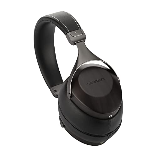 SIVGA SV021 Robin Classic Zebrano Wooden Closed Back Wired Over-Ear Headphone