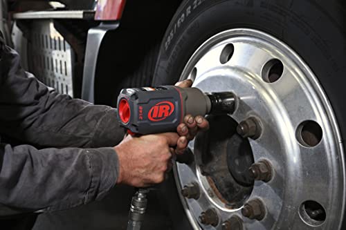 Ingersoll Rand 2146Q1MAX 3/4-Inch Drive, Air Impact Wrench, Quiet, 2,000 ft-lbs Nut-busting torque, Maintenance Duty, Pistol Grip, Standard Anvil , Gray