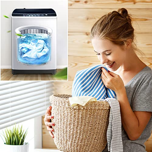 NATRUTH Washing Machine Cleaner Descaler 30 Pack,Triple Decontamination Remover with Natural Formula,Deep Cleaning Tablets For HE Front Loader & Top Load Washer