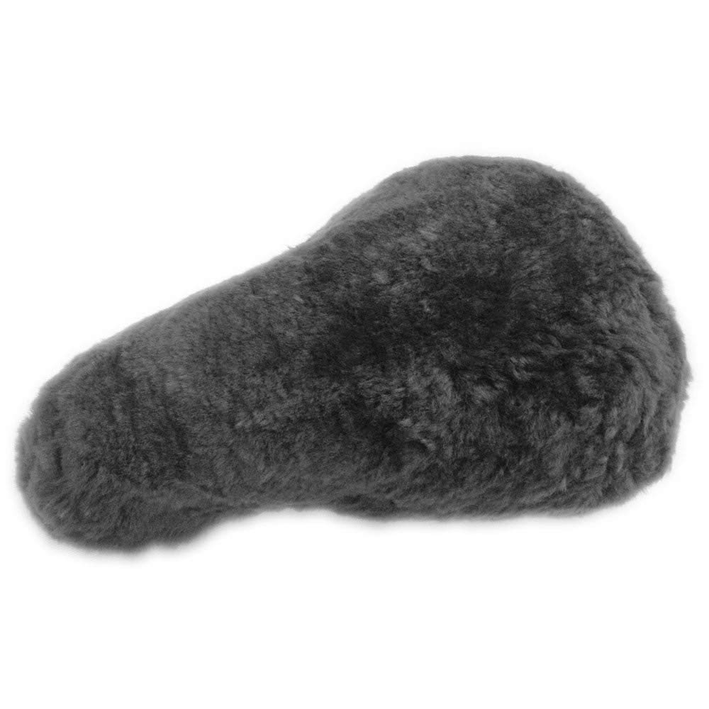 Engel Worldwide Sheepskin Bicycle Seat Cover (Blue) - Snug Fit