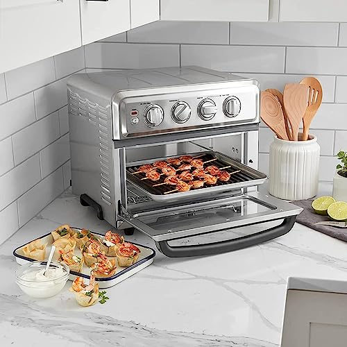 Cuisinart TOA-70FR 8-in-1 Air Fryer and Convection Toaster Oven Stainless (Renewed)