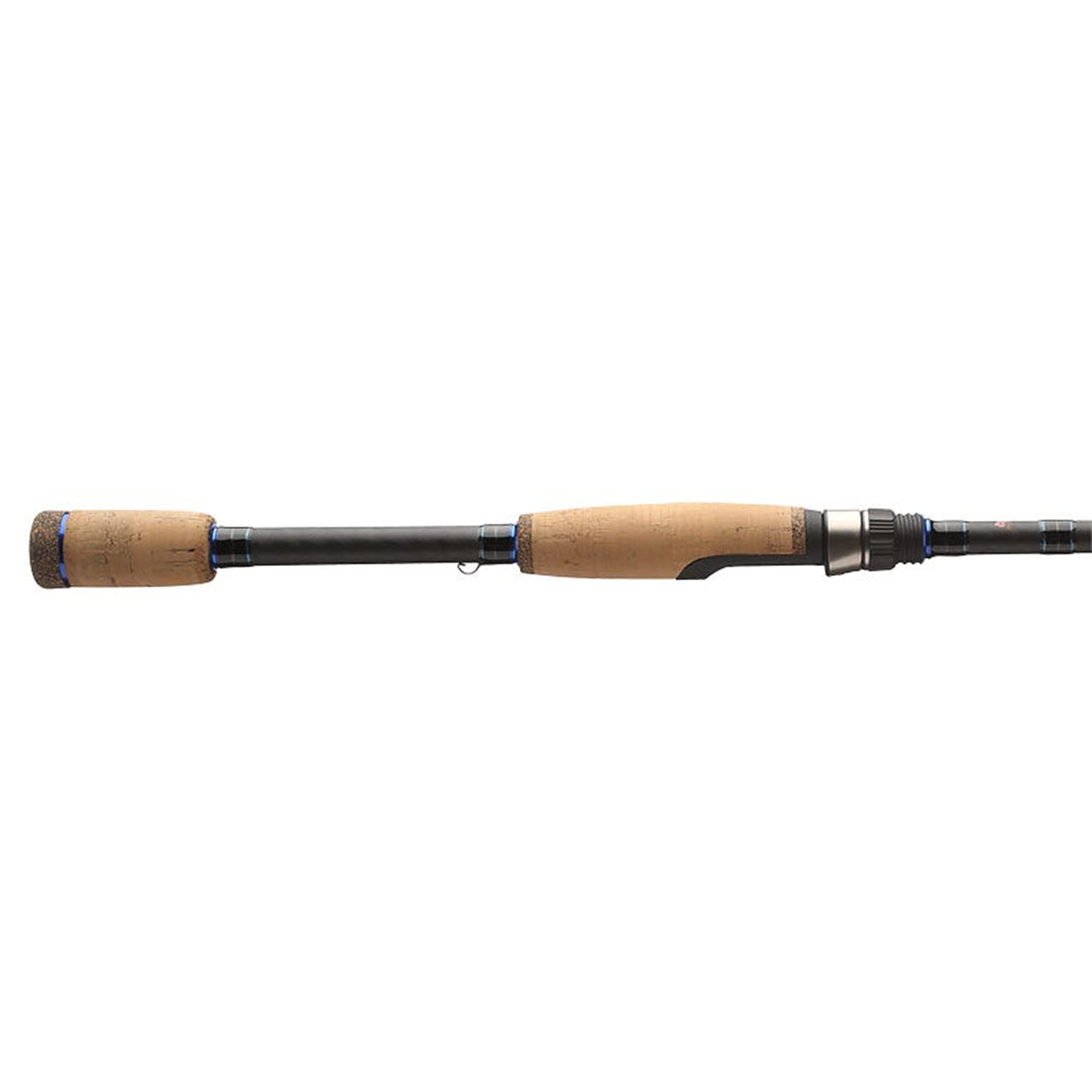 Dobyns Rods Champion XP Series 7’0” Spinning Bass Fishing Rod DC702SF | Med-Light Fast Action | Modulus Graphite Blank w/Kevlar Wrapping | Fuji Reel Seats & Alconite Guides | Line 6-12lb Lure ⅛ -½ oz, Black/Blue
