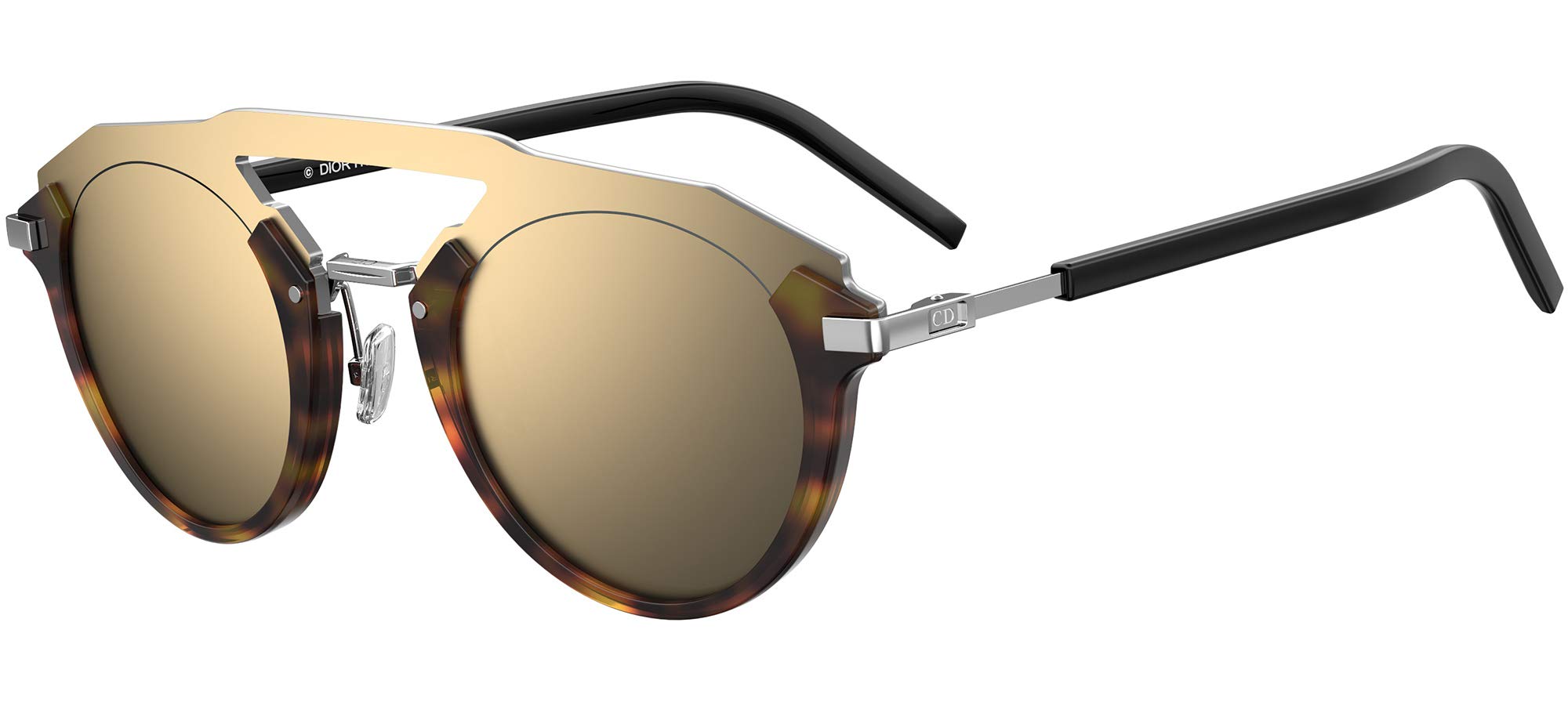 Dior Men's Diorfuturistic 99Mm Sunglasses, Havana