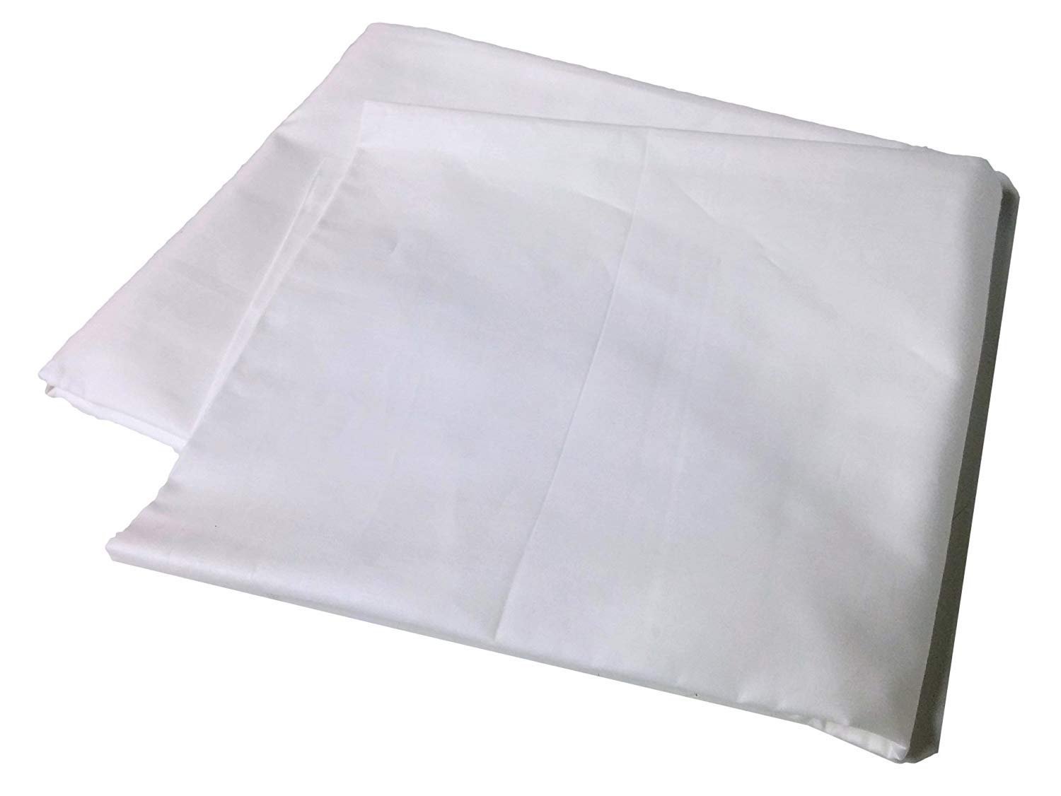 Comfort Crazy Body Pillow Case, 100% Cotton, 400 Thread Count Cover for 20x54 Body Pillow, White