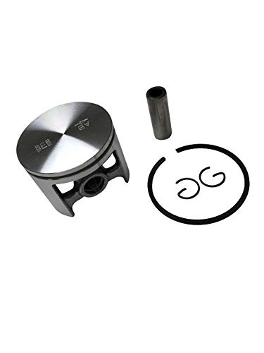 ENGINERUN 52MM Piston & Piston Ring Kit Compatible with Husqvarna 272 272xp Chainsaw Red Max Chainsaw OEM 504017002 503609803