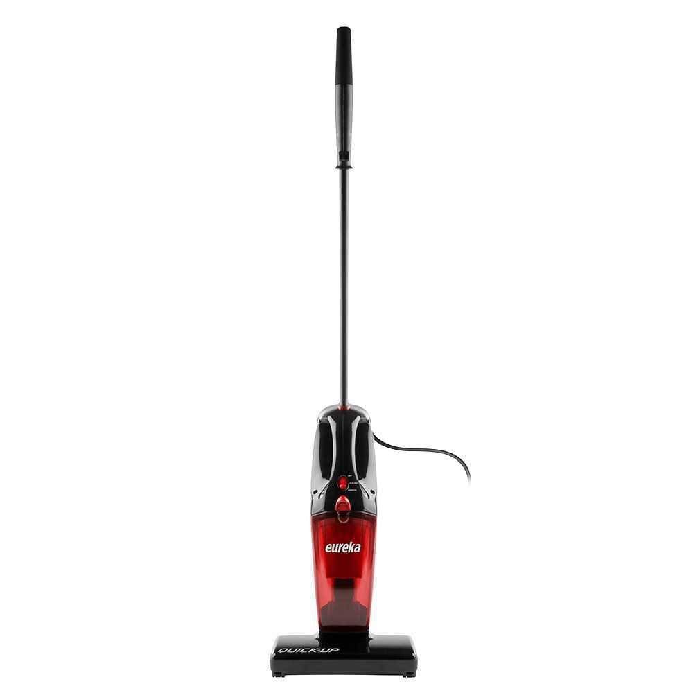 eureka Vacuum Cleaner Powerful Suction Small Handheld Vac with Filter for Hard Floor Lightweight Upright Home Pet Hair, 1-(Pack), Light Red
